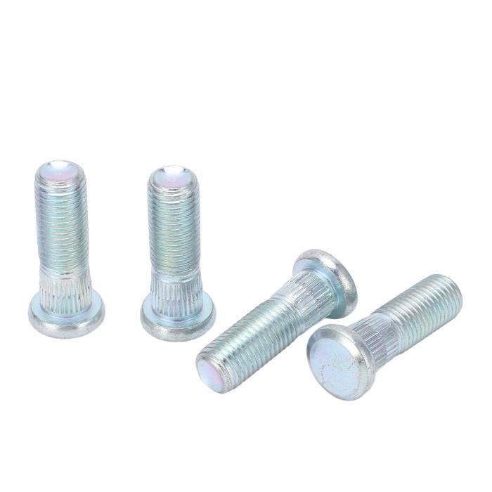 Goujon De Roue 4 Pièces Goujons De Roue Dentelés 43Mm Acier 90113Sm1005 Remplacement Pour Acura ...