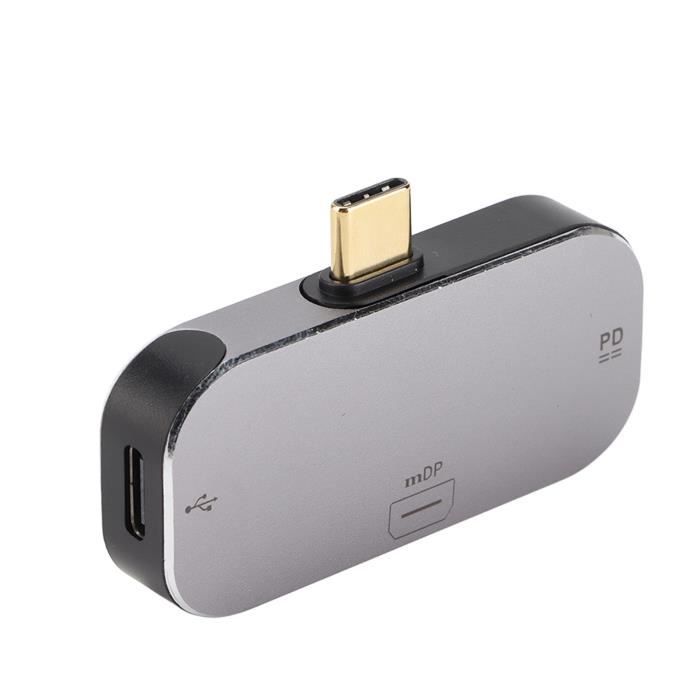 DEX Docking Station USB C Hub 3 en 1 HD 4K Charge Rapide 7367319982933 ...