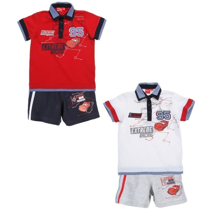 Ensemble Disney Cars 4 ans ROUGE Rouge - Cdiscount Prêt-à-Porter