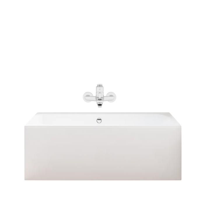 Pack baignoire droite 180 x 80 JACOB DELAFON Elise + tablier en niche ...