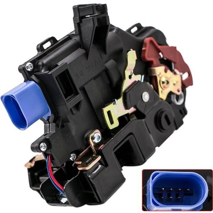 Serrure de Porte pour VW Golf V Jetta 3 Touran Arrière Droit 7L0839016D ...