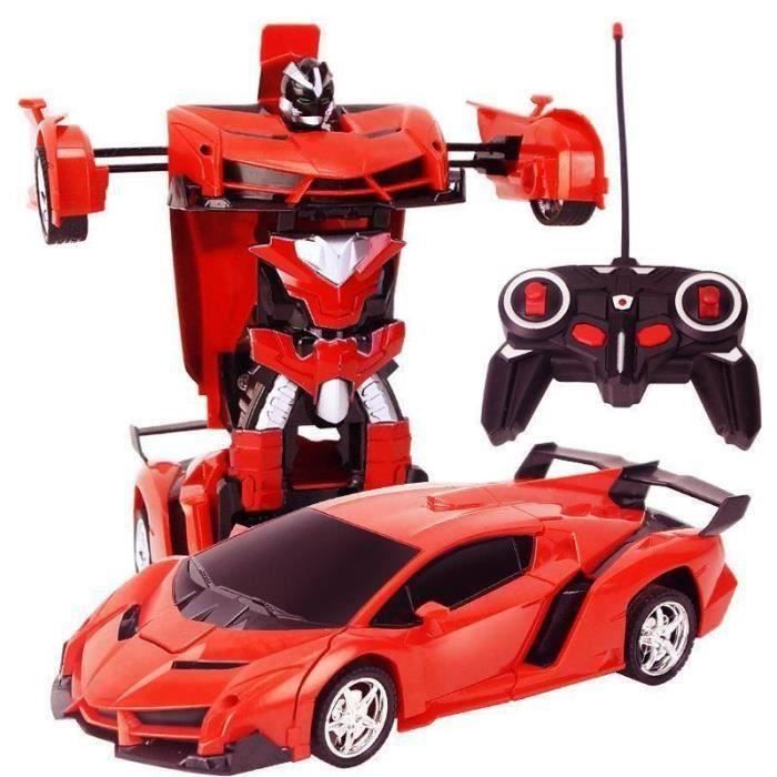 Voiture Tlcommand Robot - - Dformation Voiture Robot Jouet - 2 en 1 ...