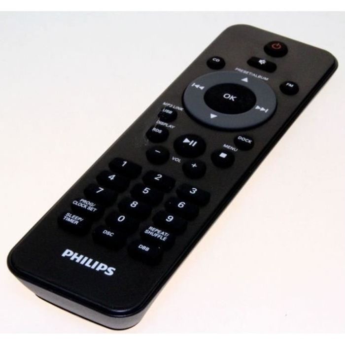 TELECOMMANDE POUR CHAINE HIFI PHILIPS * 9965100 - Cdiscount TV Son Photo