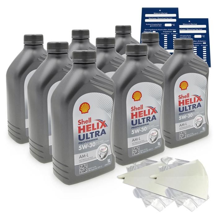 9 Litre Original Shell Helix Ultra Prof. Shell - Cdiscount Auto