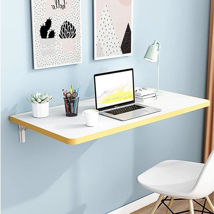 Table Murale Rabattable, Table Murale Pliable Bureau Mural Rabattable ...