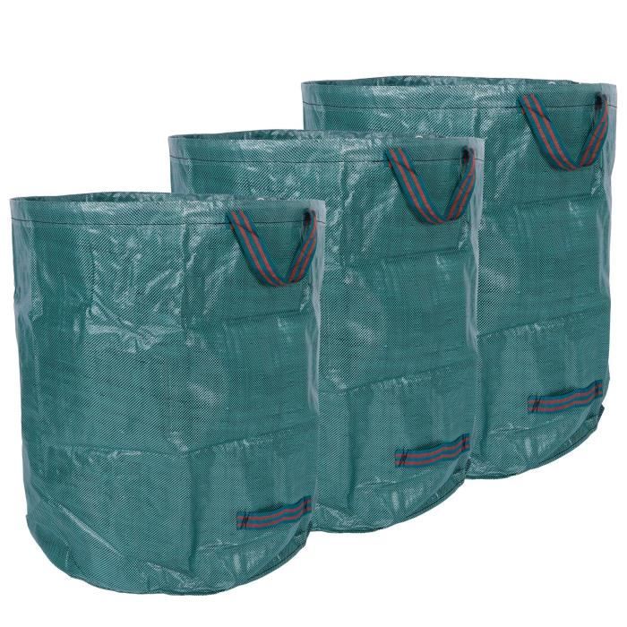 VBESTLIFE Sac à ordures de feuille Sac à Ordures en Feuilles - 3 Pièces ...