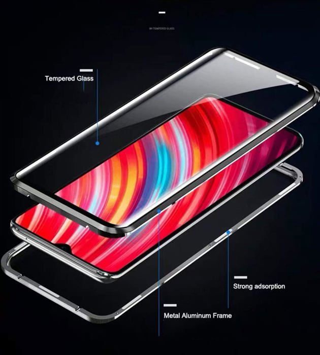 Coque pour Samsung Galaxy S21 Ultra 5G, Coque d'adsorption magnétique ...