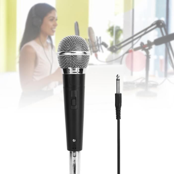 Alomejor micro de conférence Microphone dynamique filaire Micro ...