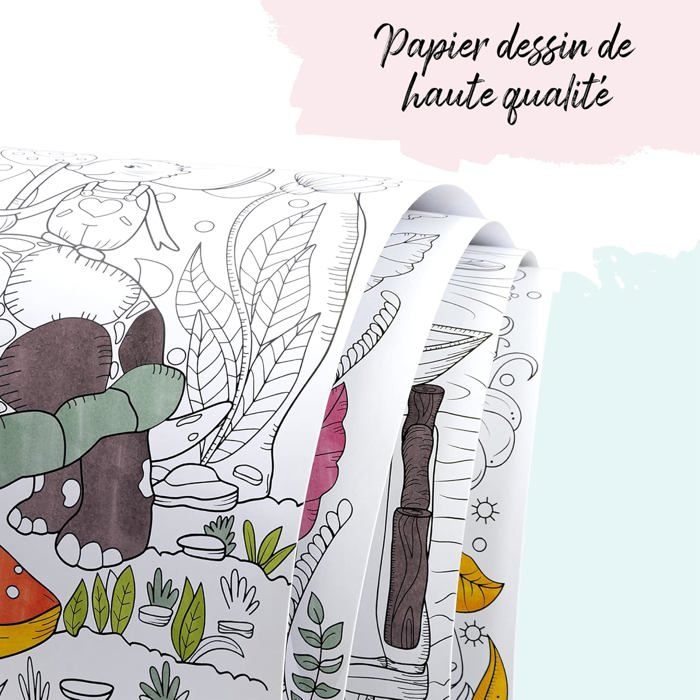 Livre Coloriage Adulte Wonderful Little World Vol. Iii - Format A4 ...