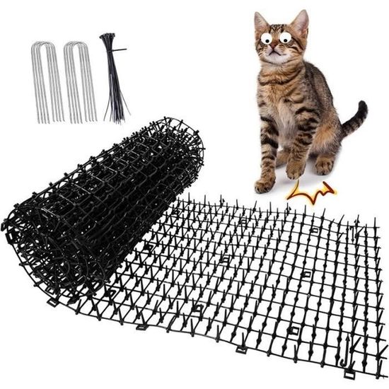 PIEGE POUR NUISIBLE - CAGE POUR NUISIBLE Tapis Anti Chat avec Pointes ...