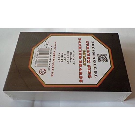 Docsmagic.de 100 Current Size Comic Book Backing Boards 6-3/4" x 10-1/2 ...