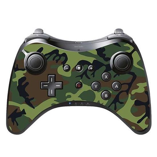Skin Stickers pour nintendo wii u pro controller (Sticker : Acu camo ...