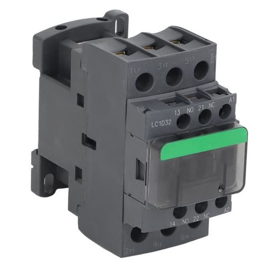 Contacteur AC - HURRISE - 32A - 380V - Haute Sensibilité - Conductivité Élevée - Cdiscount Bricolage