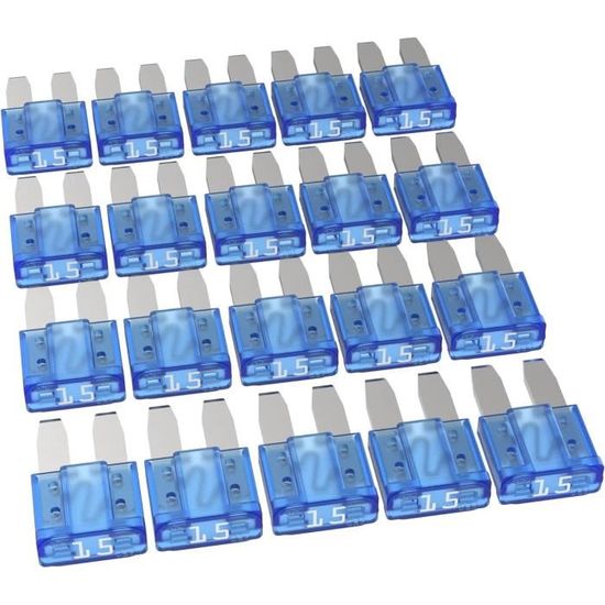 Micro 2 Fusibles À Lame Mikroto Ii 5A - 30A Fusible Enfichable D'Automobile Choix : 15A Ampère ...