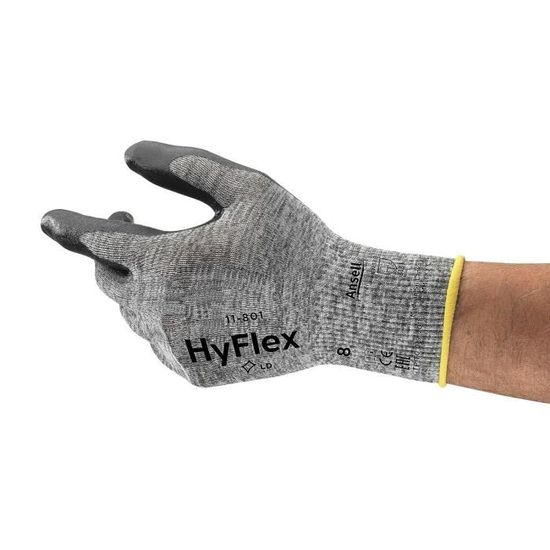 Hyflex 11-801 Gants De Travail Professionnels, Enduction Nitrile Résistante À L'Abrasion ...