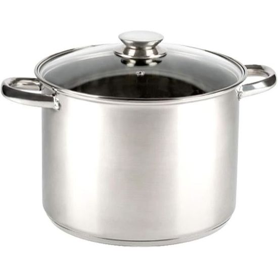 Pot 30 Cm En Acier Inoxydable 18-10[J680] - Cdiscount Electroménager
