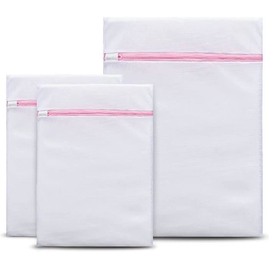 Nedit Filet Linge Machine à Laver - Lot DE 3 Sacs A LINGES (1 XXL + 2 ...