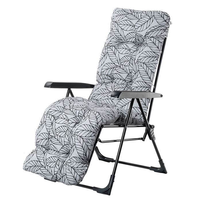KADAX Fauteuil de Jardin, Transat de Plage, Touristique Pliant ...