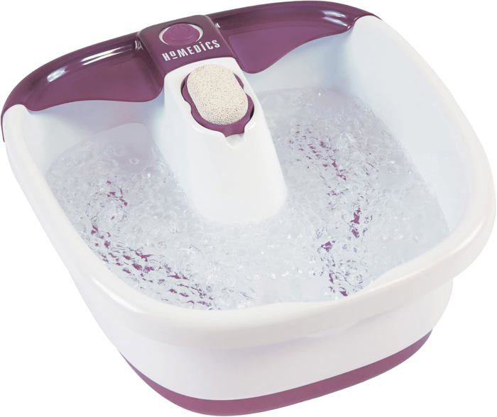 Homedics Spa Bain de Pied Massant Chauffant Balnéothérapie avec Bulles ...
