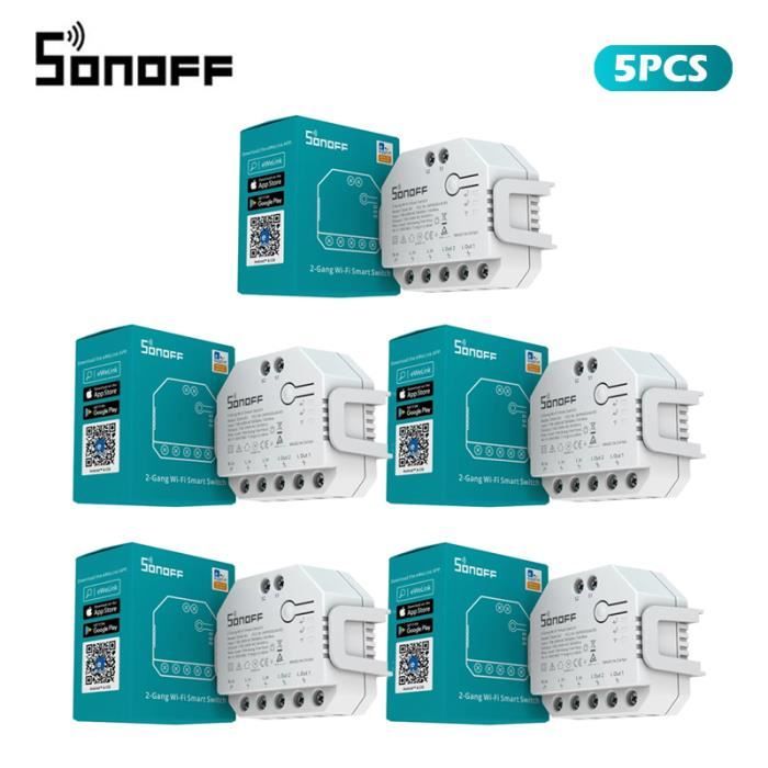 5 PiÈces Module De Commutation à Double Relais R3 2 Voies Mini