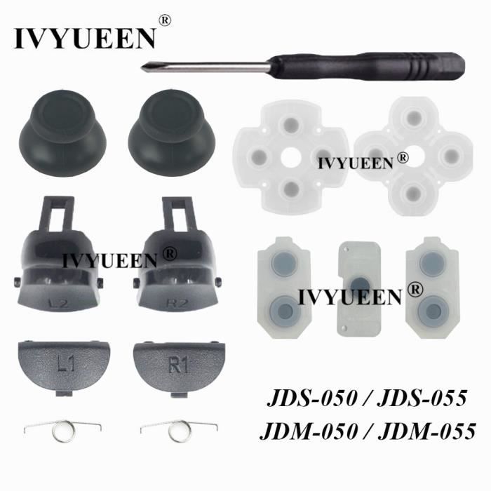 JDS JDM 050 055 - Custom For Dualshock 4 PS4 Controller L1 R1 L2 R2 Trigger Springs Buttons + 2 ...