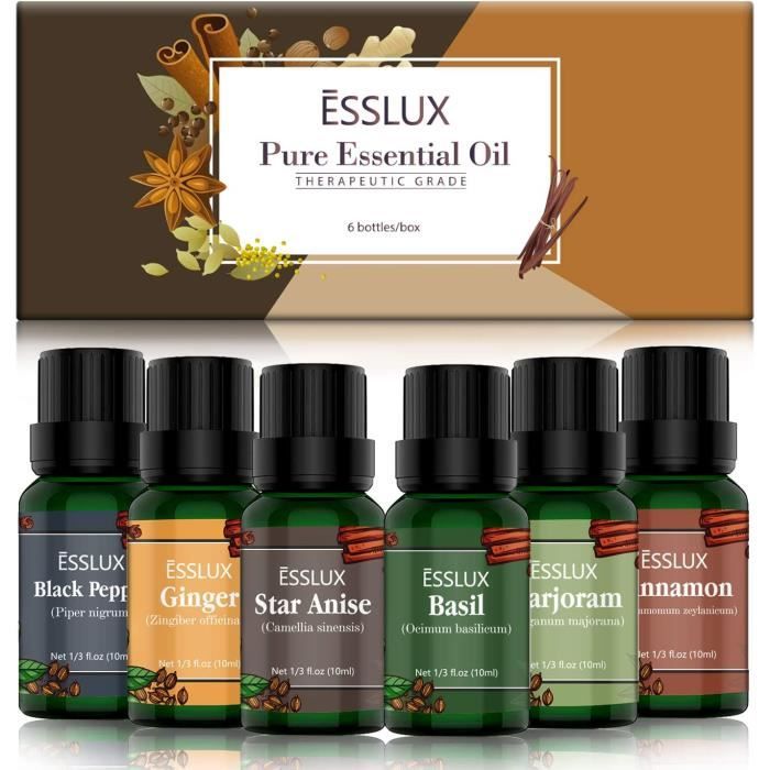 Kit De Change - Essentielles Naturelle 100% Pures * 10Ml Esslux Huile ...