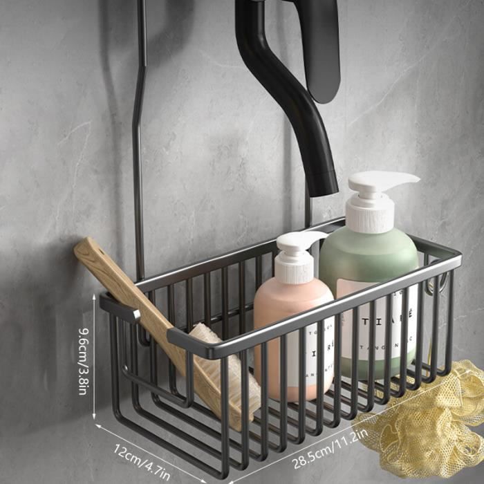 Porte accessoire,Étagère de salle de bain en Aluminium à suspendre ...