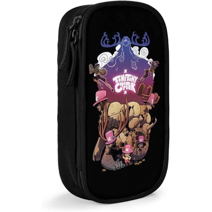 Trousse d'impression personnalisée One Piece Chopper - Noir - Cuir ...
