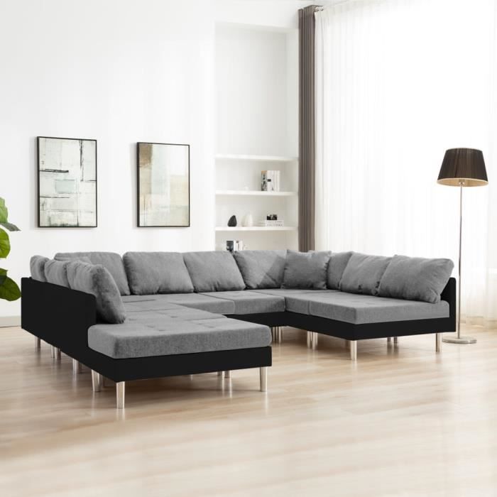 HOT3138Canapé d'angle Banquette SOFA scandinave- Canapé sectionnel ...