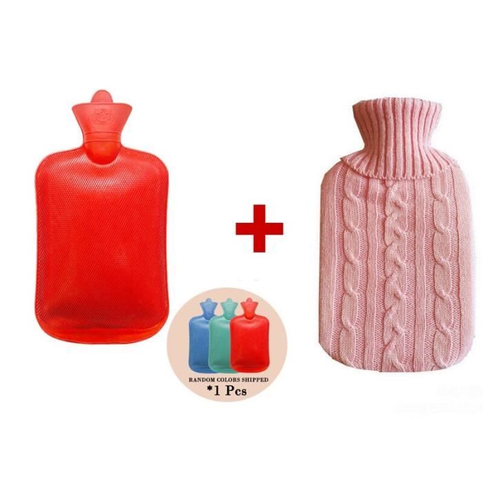 Accessoire pour pneus,Bouteille d'eau chaude épaisse en caoutchouc ...