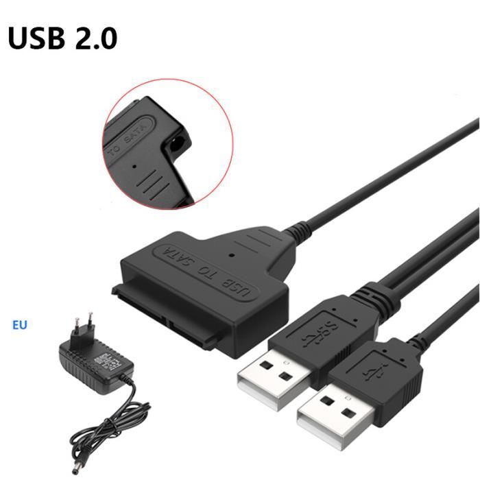 Station d'accueil pour disque dur - USB 3.0 - Adaptateur externe SATA ...