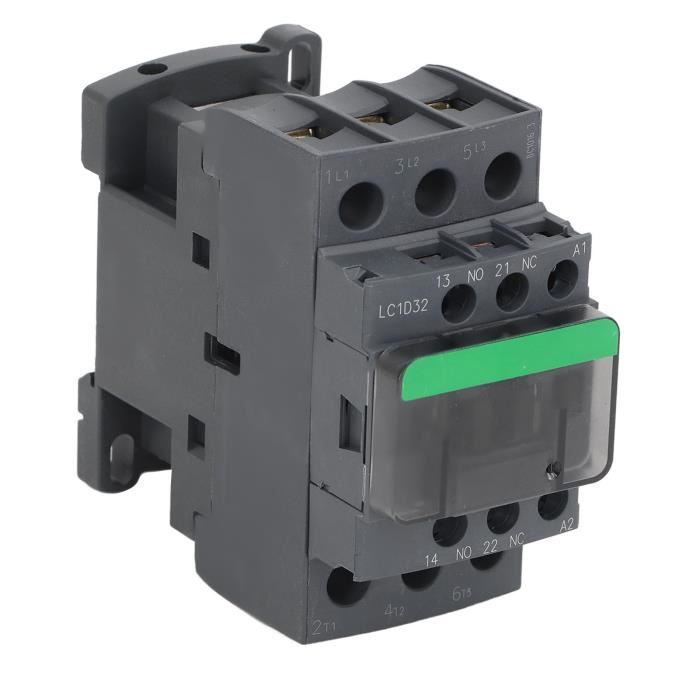 Contacteur AC - HURRISE - 32A - 380V - Haute Sensibilité - Conductivité Élevée - Cdiscount Bricolage