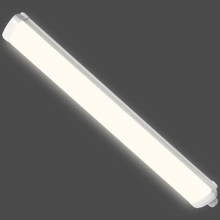 Tube Neon Led 115 Cm, Étanche Ip65 Reglette Led 40W 4800Lm Blanc Neutre ...