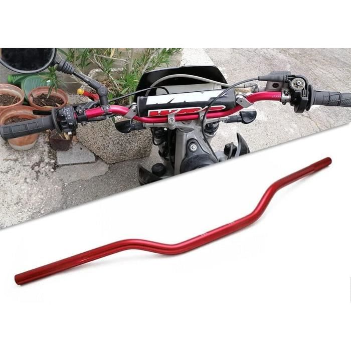 Guidon Moto 22mm, Guidon Moto Cross Fat Bar7-8 Universel pour Yamah.a ...