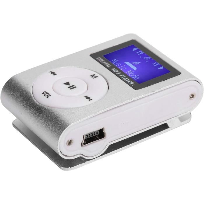 Hoopoocolor Lecteur MP3 Portable, Lecteur de Musique MP3 en Alliage D'Aluminium À Écran LCD ...