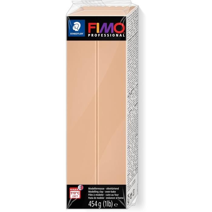 FIMO STAEDTLER Professional-Pain pâte à Modeler 454 g Sable, 8041-45, 454g192 - Cdiscount Beaux ...