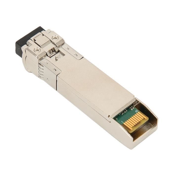 Tbest module SFP + Module optique SFP + 10G Module simple TX1330nm 10KM LC Gigabit émetteur ...