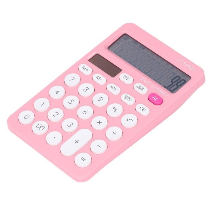 Tbest Calculatrice portable Calculatrice de Bureau, Puissante ...