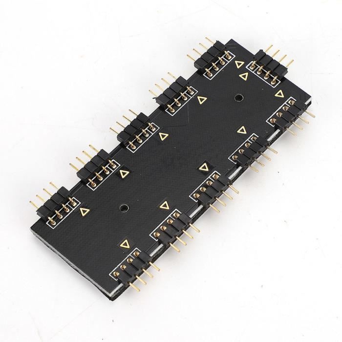 TMISHION Carte mère RGB Hub Câble d'extension de ventilateur RVB pour ... TMISHION Carte mère RGB Hub Câble d'extension de ventilateur RVB pour ...