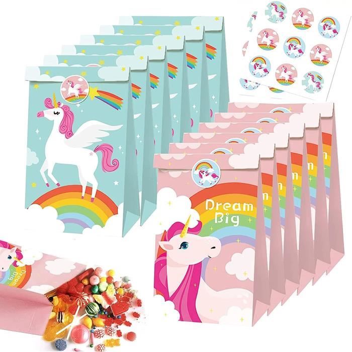 12 Pièces Sac Papier Craft, Pochette Cadeau Papier Bricolage, Sac Kraft ...