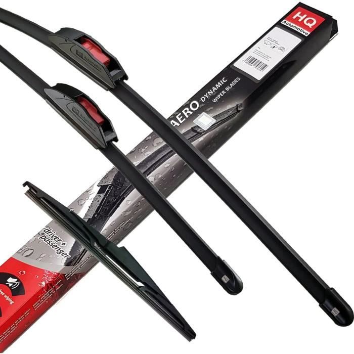 Avant Et Arrière Kit D'Aero Flat Balais D'Essuie-Glace Ad91–911|Hq9 A[H773] - Cdiscount Auto