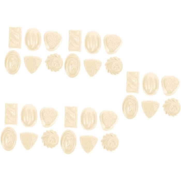 30 Pcs Simulation Chocolat Micro Vrac Alimentaire En Vrac Faux Chocolat ...