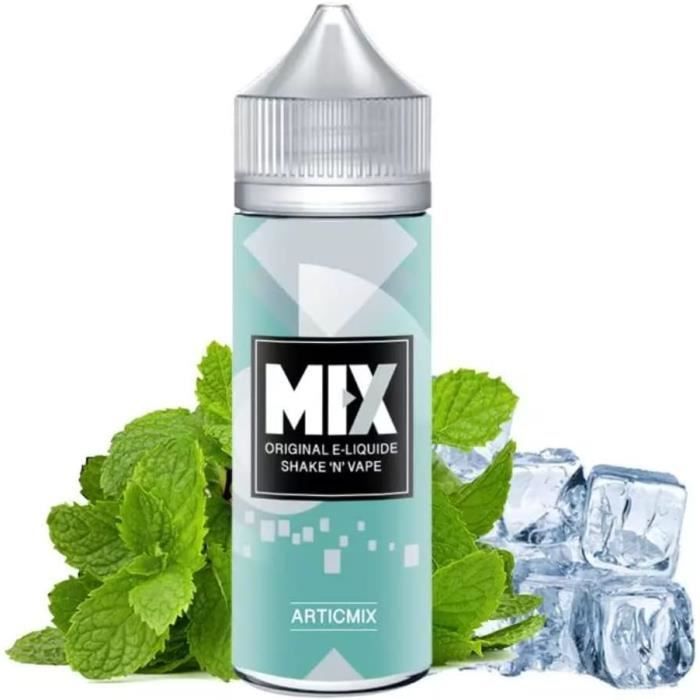 E-Liquide 100Ml Saveur Artic Menthol - Mix - E-Cigarette - Sans Tabac ...