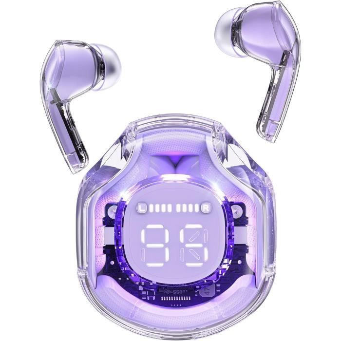 T8 Ecouteurs Bluetooth sans Fil Oreillette Intra-Auriculaire avec ENC ...