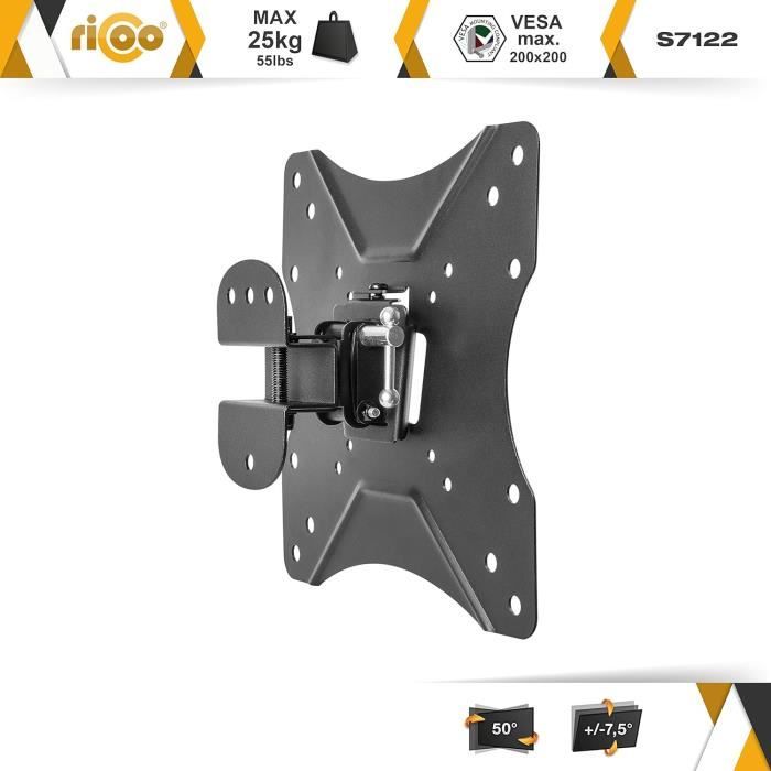 Support Murale TV 23-42" (58-107cm), S7122 Suspendu Orientable ...