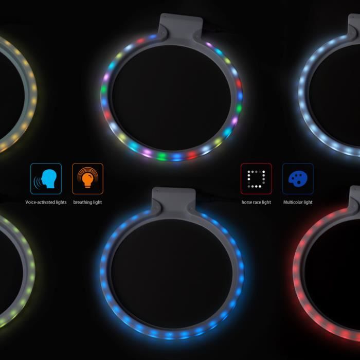 Support d'éclairage LED PS5, Lumière LED RVB PS5, support de lumière ...