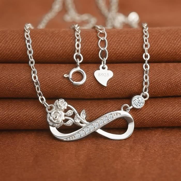 Colliers Pour Femmes Et Filles, Collier En Argent 925, Collier ...