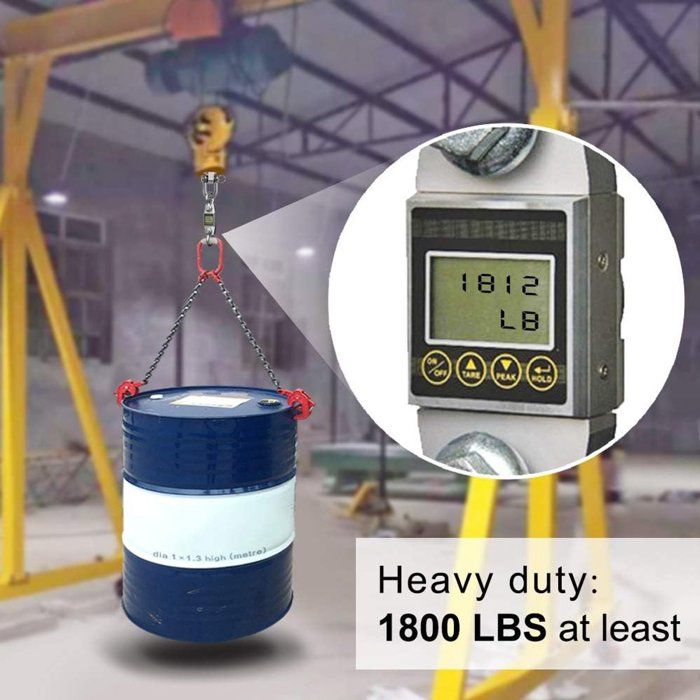 Support robuste en acier inoxydable - Charge maximale 300 kg - 23 cm ...