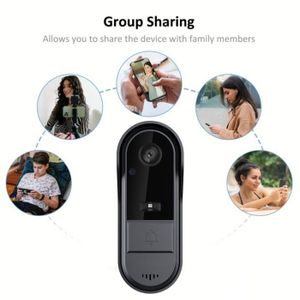 Sonnette camera connectée - Cdiscount