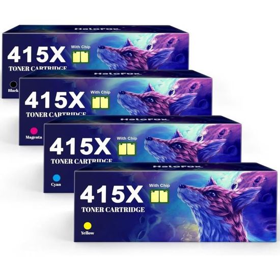 [avec Puce Compatible pour 415X W2030X Cartouche 415A W2030A M479fdw ...